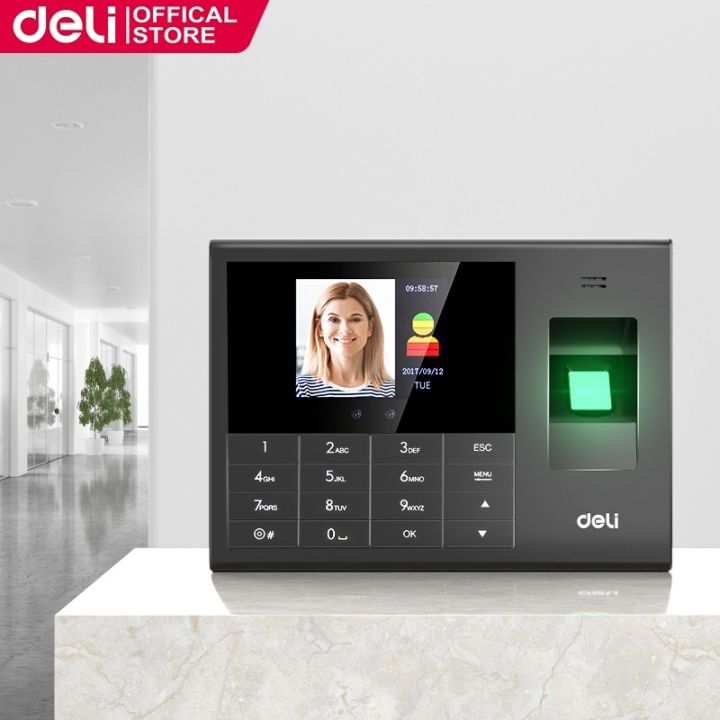 PX pei79883281739 Deli Biometrics Scanner Attendance 2.8'TFT ...