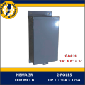 ECB / NEMA 3R Enclosure for MCCB 2P / 3P, 10A ~ 250A, For Himel MCCB ...