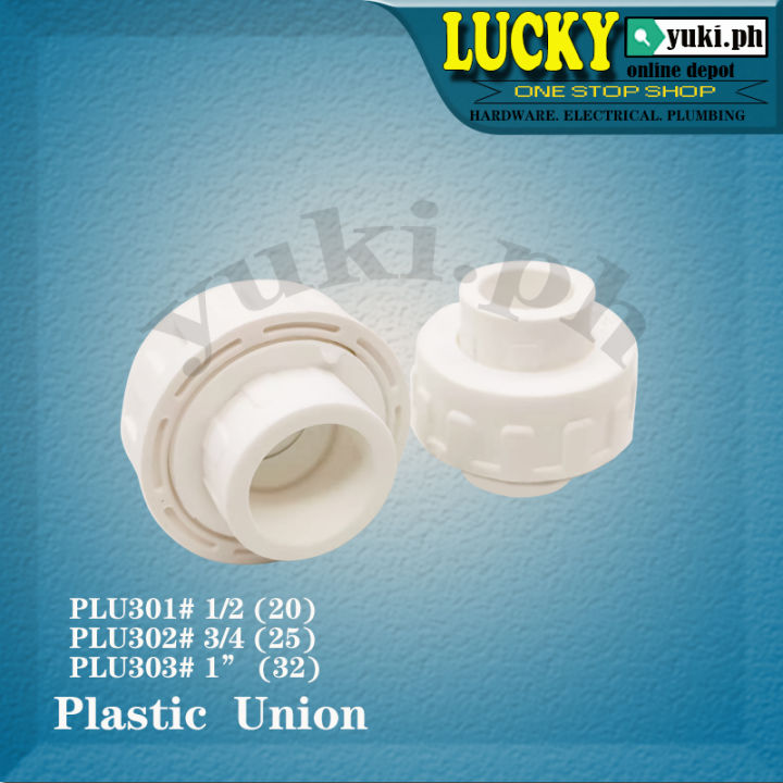 PPR PIPE FITTINGS PLASTIC UNION SOLD PER PIECE | Lazada PH