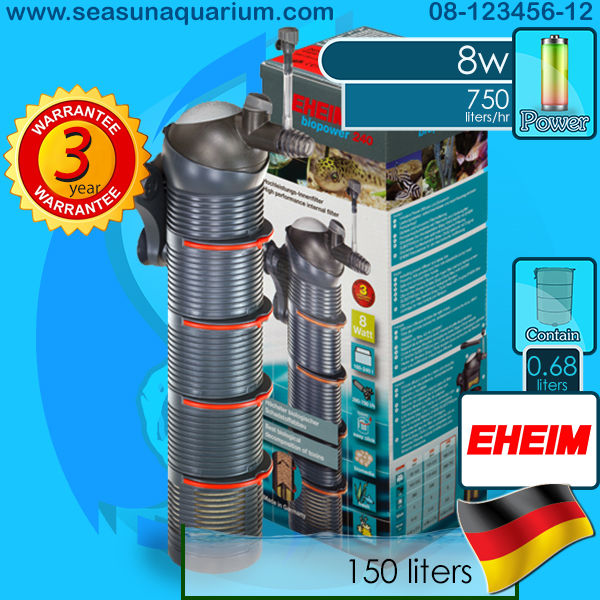 Eheim BioPower 160 / 200 / 240 เครื่องกรองตู้ปลา internal filter ...