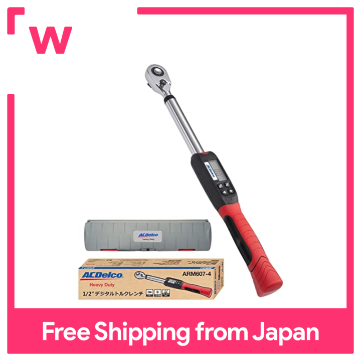 ACDelco 1/2 (12.7mm) Digital Torque Wrench Torque value 20-200Nm Built ...