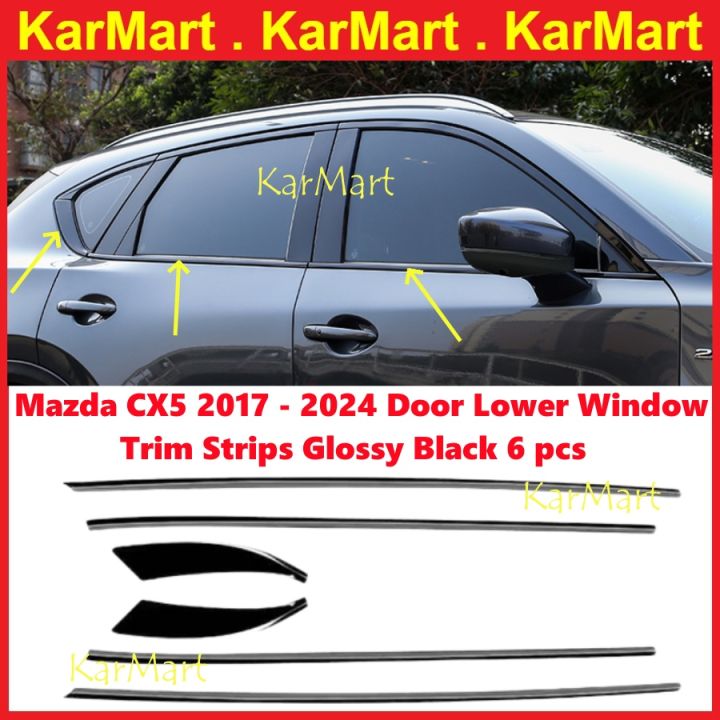 Mazda CX-5 2017-2025 Lower Window Sill Molding Strip Trim Decoration ...