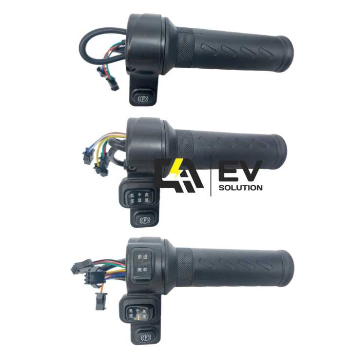 Handle Gas 3 In 1 (Tombol P, Speed & Reverse) Sepeda Listrik | Lazada ...
