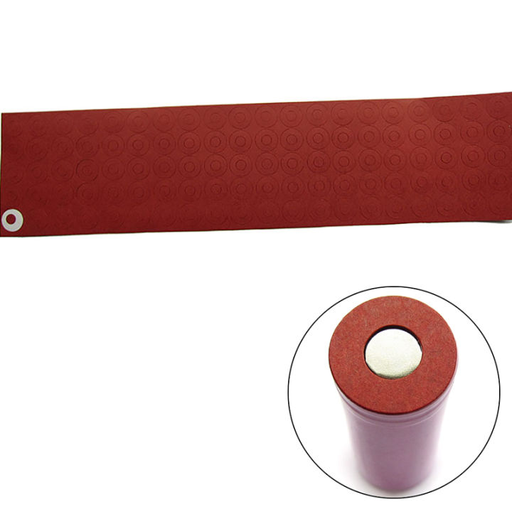 CHENGZI 100 x 18650 battery insulator insulation ring adhesive ...