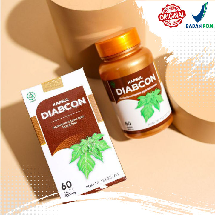 Diabcon Kapsul Original Obat Diabetes Alami Mengatasi Komplikasi ...