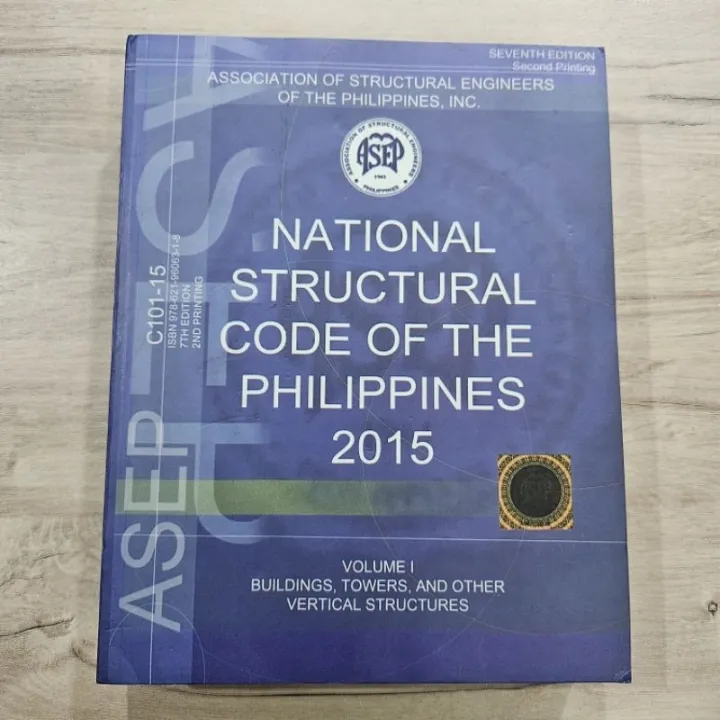 2024 National Structural Code of the Philippines 2015 | Lazada PH