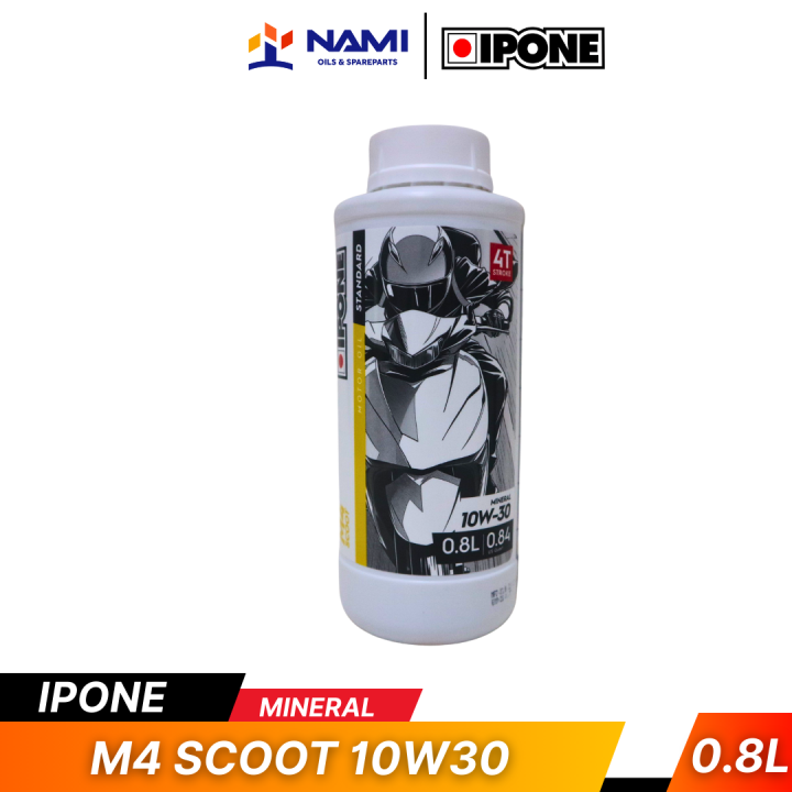 *IPONE M4 SCOOT / M 4 SCOOT 10W30 (0.8L)* Oli untuk motor matic ...