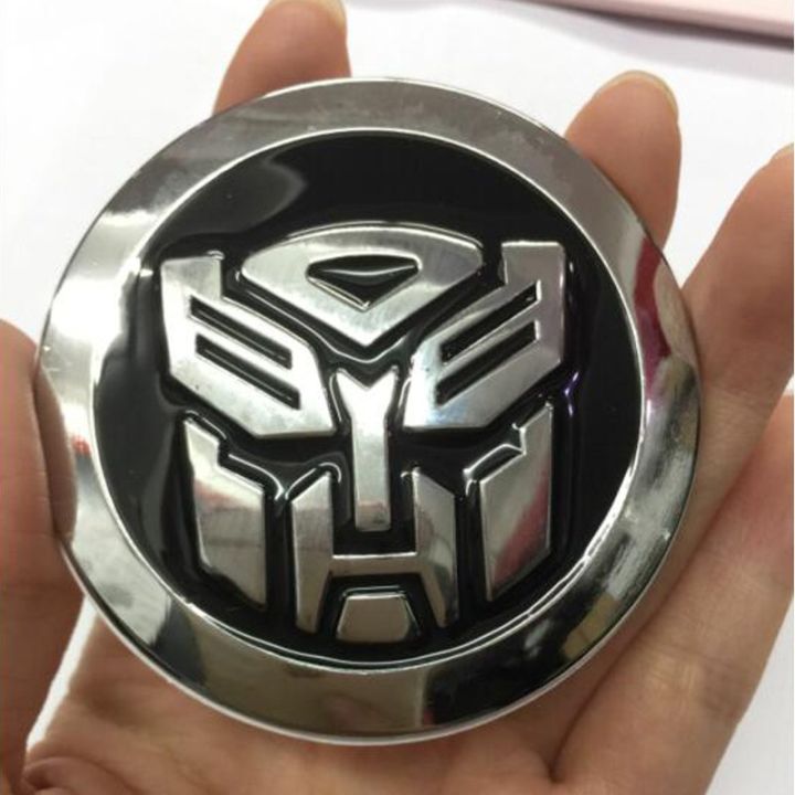 Aq Car Metal 65mm 3D Black Transformer Autobot Emblem Badge | Lazada