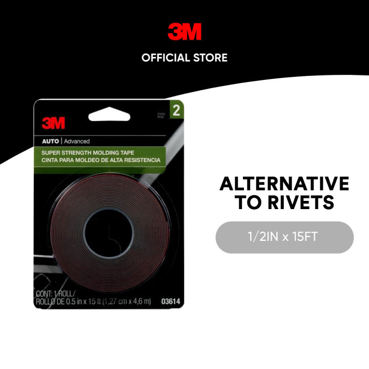 3M™ Super Strength Molding Tape 3614 1pc/pack (12.7mm x 4.57m) | Lazada PH