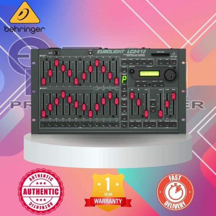 BODEGA SALE BEHRINGER LC2412 Eurolight Professional 24 Channel DMX ...