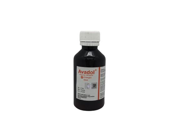 AVADOL Paracetamol Suspension 250MG/5ml Orange 90ml (Exp: 12/2025) | Lazada