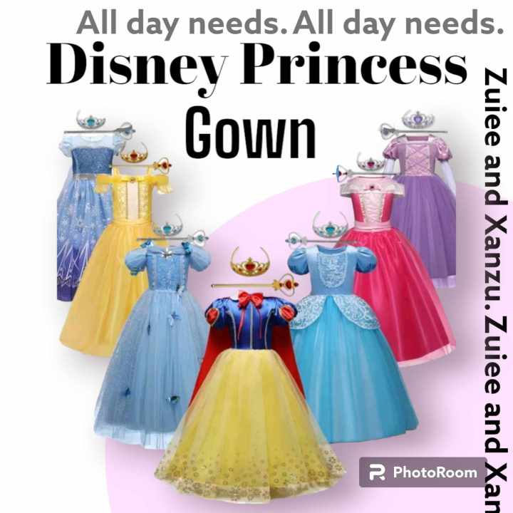 1ADN'S NEW DISNEY RANDOM PRINCESS GOWNFOR GIRLS | Lazada PH