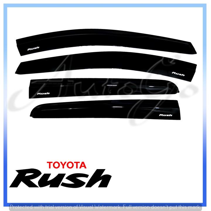 Toyota Rush 2018-2019 OEM Type Rain Guard Window Visor | Lazada PH