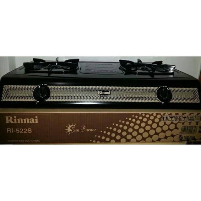 Rinnai Kompor Gas 2 Tungku RI 522s | Lazada Indonesia