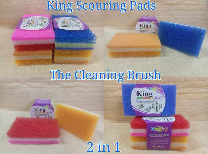 KING SCOURING PAD 2 IN 1 | Lazada PH