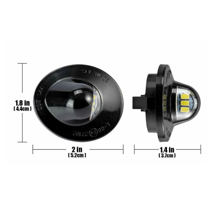 2 Pcs For Ford F 150 250 350 450 550 Ranger Explorer ExcursionWhite ...