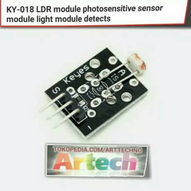 Sensor cahaya light LDR Arduino dll | Lazada Indonesia