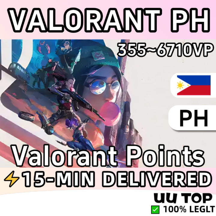 Valorant Points PH Valorant gift card Philippines riot PH 355VP ...