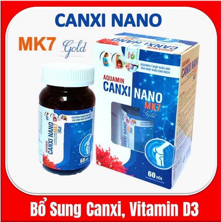 Aquamin Canxi Nano MK7 Giúp Bổ Sung Calxi, Vitamin Hỗ Trợ Cải Thiện Nguy Cơ Còi Xương, Loãng ...