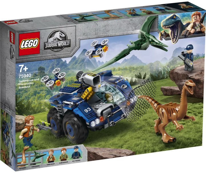 LEGO Jurassic World 75940 - Gallimimus and Pteranodon Breakout | Lazada