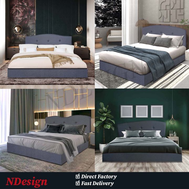 {N Design} Single / Super Single / Queen / King Divan + Headboard Only ...