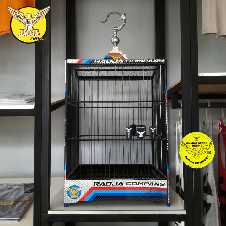 KANDANG KENARI RADJA KOTAK DECAL RMI ORIGINAL - RADJA SANGKAR - SANGKAR ...