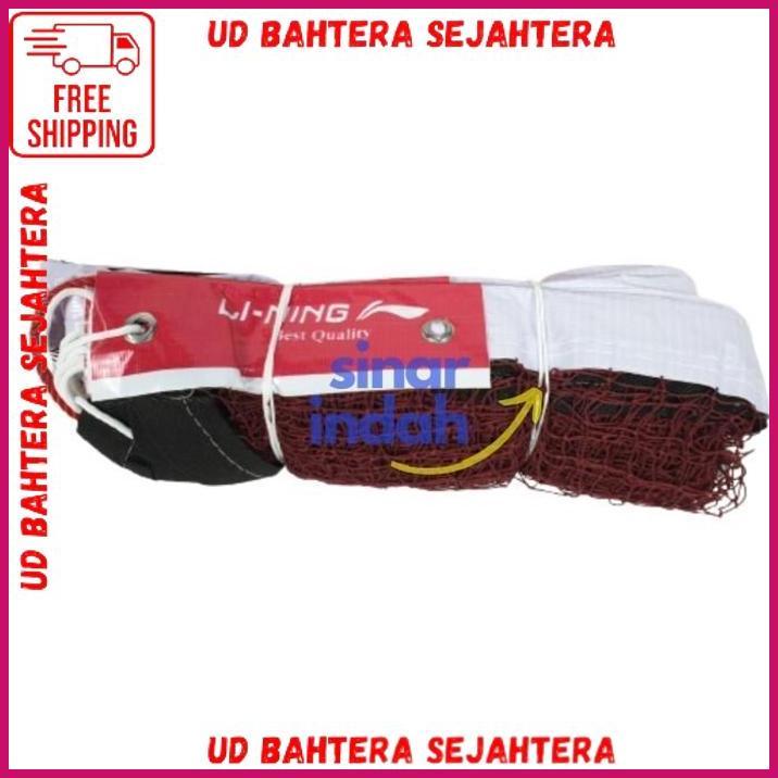 Net Badminton / Jaring Bulutangkis Premium Jaring Merah Import Lining ...