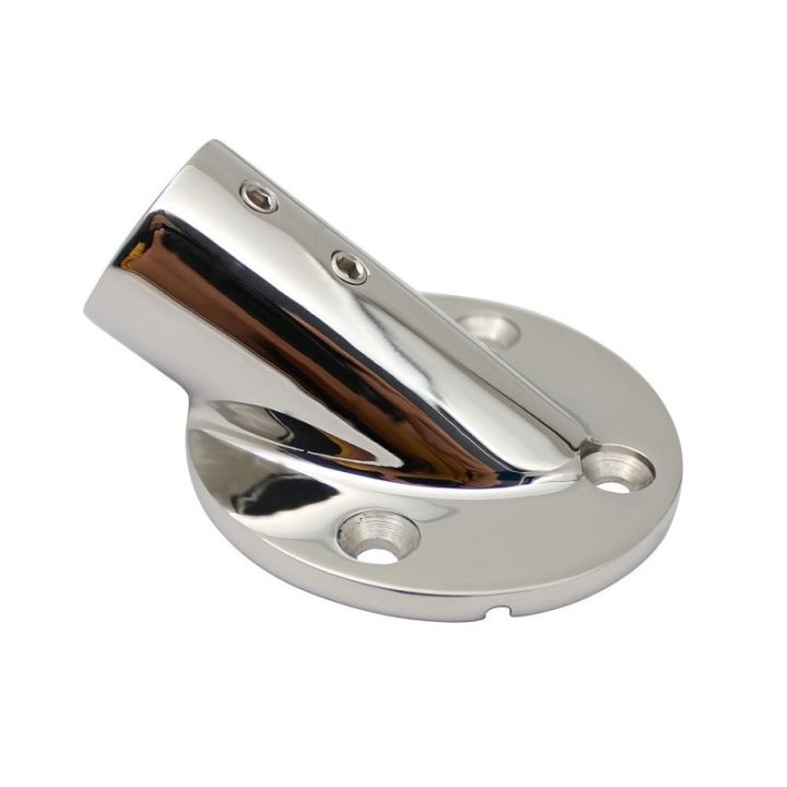 4PCS Marine Boat 45 Degree Stainless Steel 316 Bimini Round Pipe ...