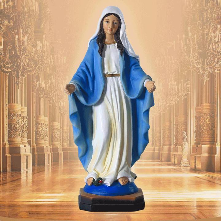 CCEarth Resin Virgin Mary Statue Abstract for Living Room Decoration ...