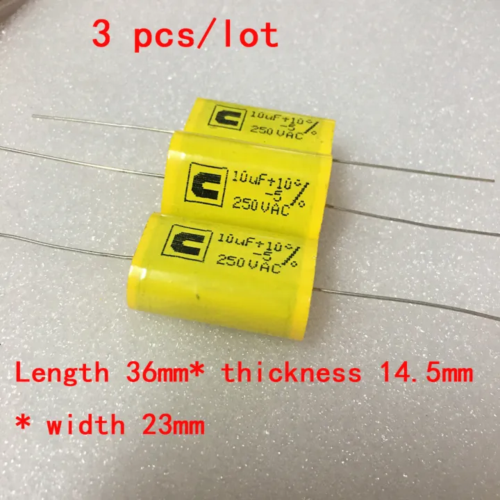 106J 10UF AC 250V 10% Fever Frequency Division Film Infinity Capacitor ...