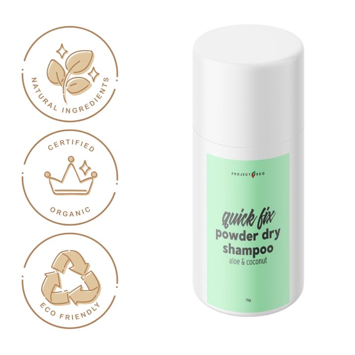 QUICK FIX Powder Dry Shampoo - Aloe & Coconut | Lazada PH