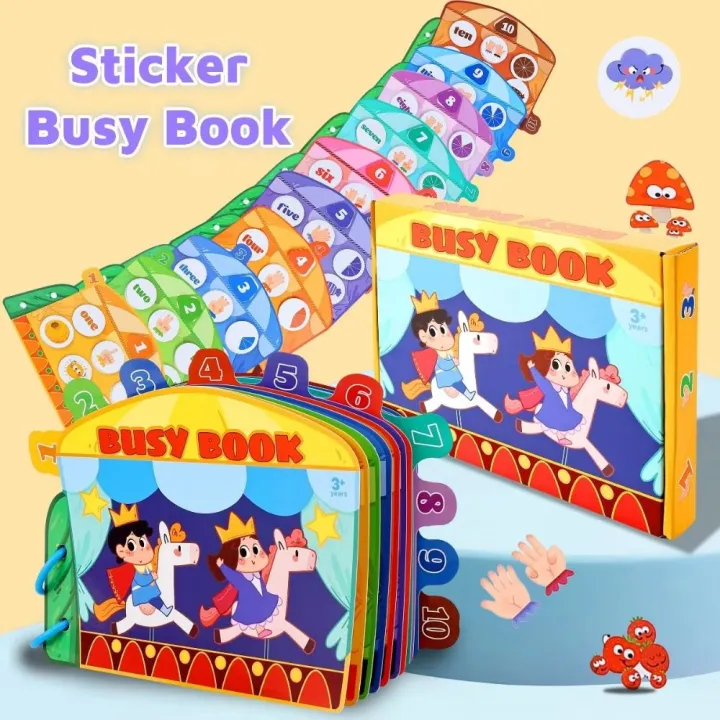 CARING PETS Repeated Pasting Digital Cognitive Quiet Book Interactive ...