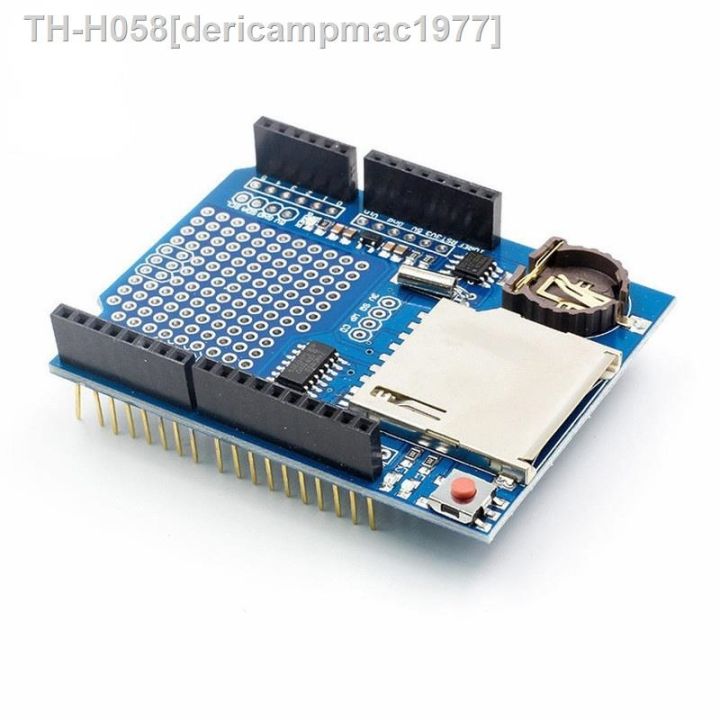 ☸™ Data Logger Module Logging Recorder Shield V1.0 for Arduino SD Card | Lazada.co.th