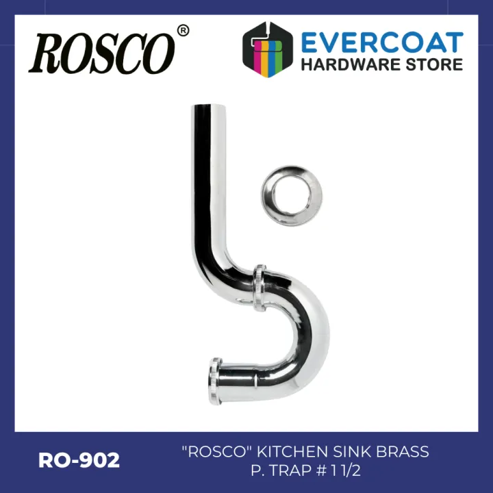 RO-902 Rosco Kitchen Sink Brass P. Trap # 1 1/2" | Lazada PH