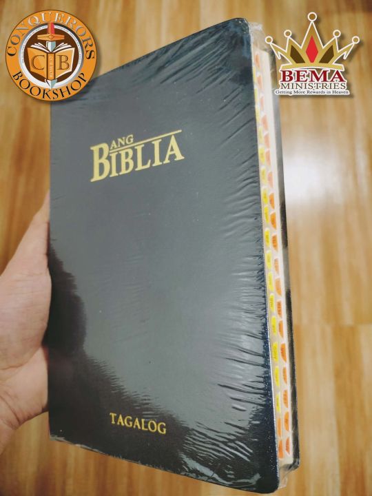 LUXURIOUS TAGALOG HOLY BIBLE SOFT/HARD BOUND ANG BIBLIA OLD & NEW ...