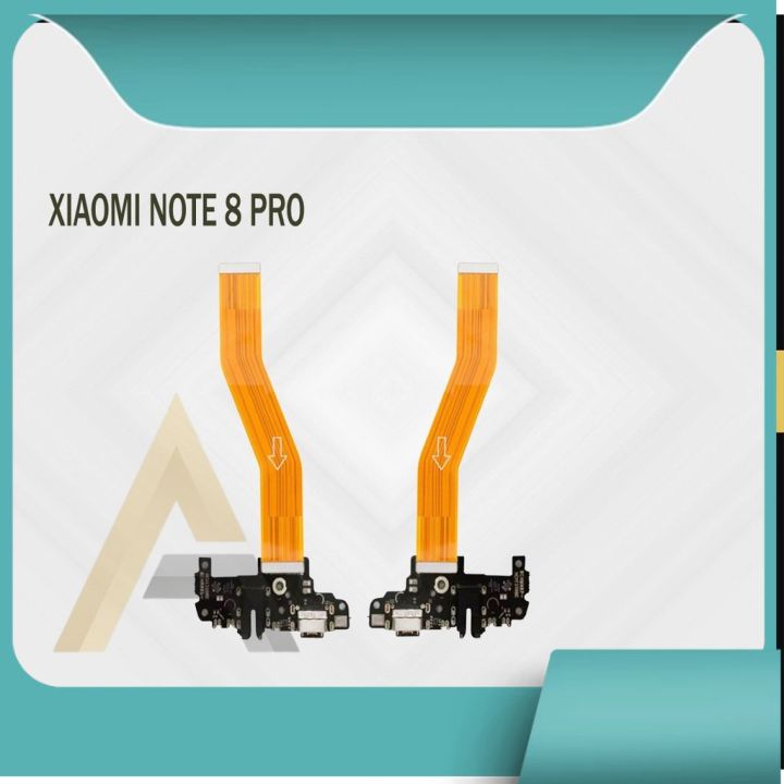 Flexsibel board + Konektor Papan PCB Charger Xiaomi Redmi Note 8 Pro ...