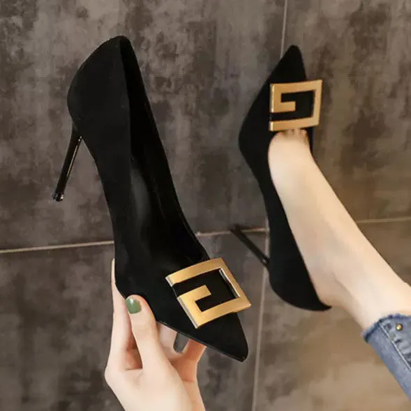 LENG High quality new korean style Fashion sandals for women high heels ...