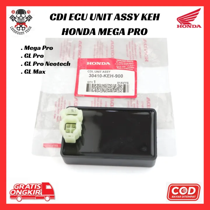 CDI Ecu Unit Assy Ori Honda Mega Pro - GL Pro - GL Pro neotech - GL Max ...