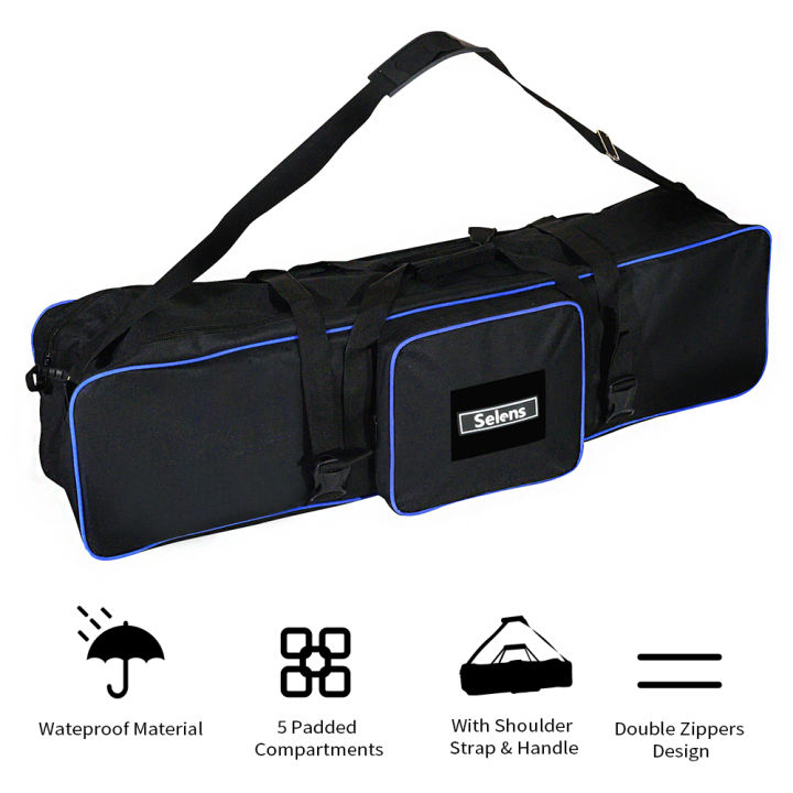 Waterproof Strong Studio Bag 27.6/41.4inch Flash Tripod Ring Light ...