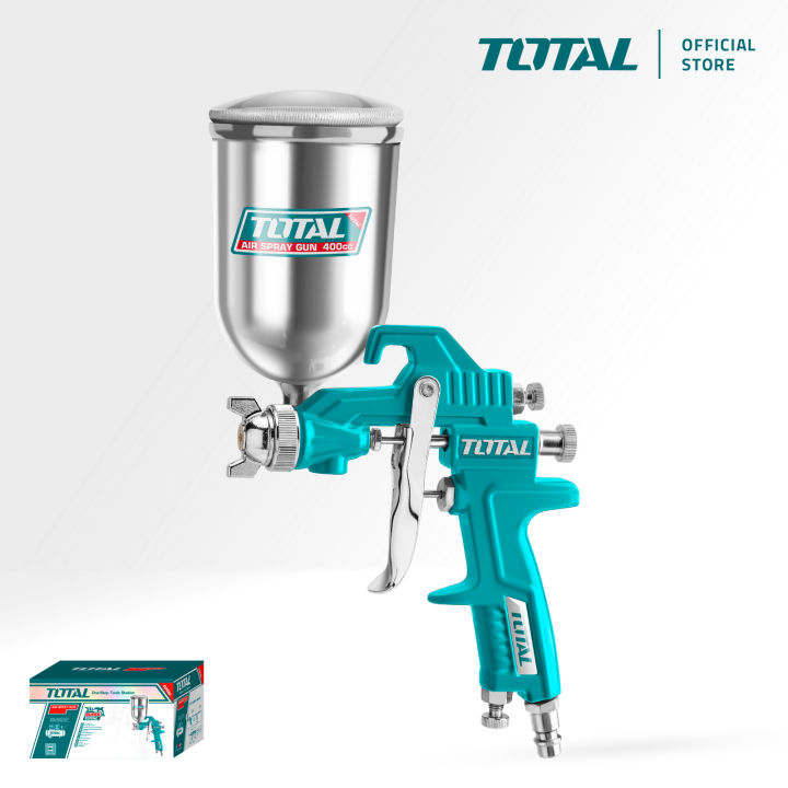 TOTAL Air Spray Gun 400cc Container (1.5mm/1/4 Inlet) TAT10402 | Lazada