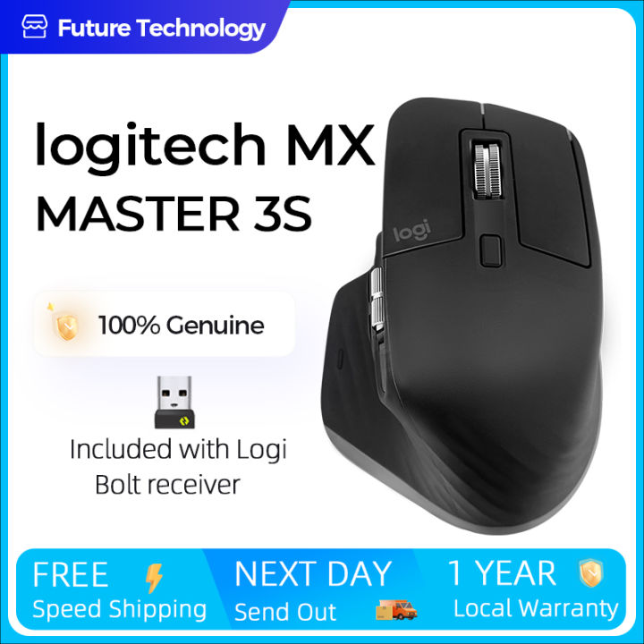 Logitech MX Master 3s Wireless Mouse for PC Laptops, Business Office ...