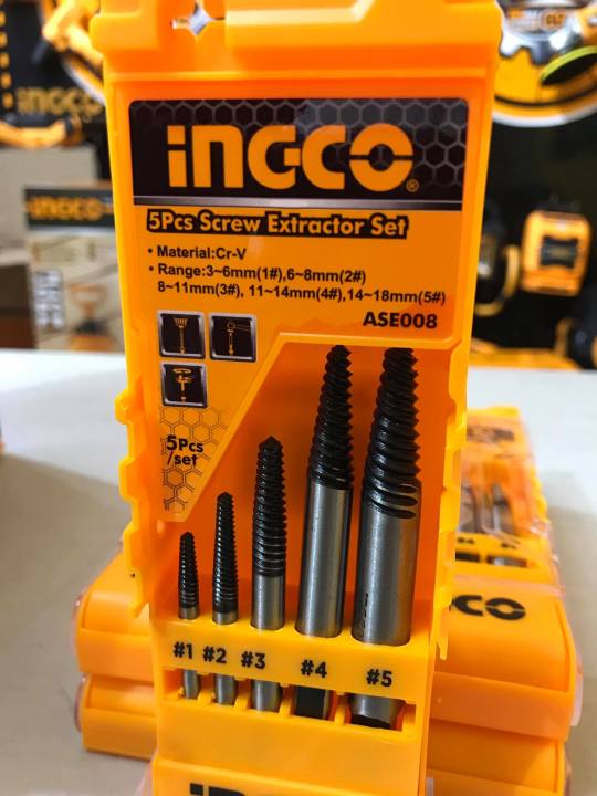 Ingco Extractor Set 5 pieces ASE008 | Lazada PH