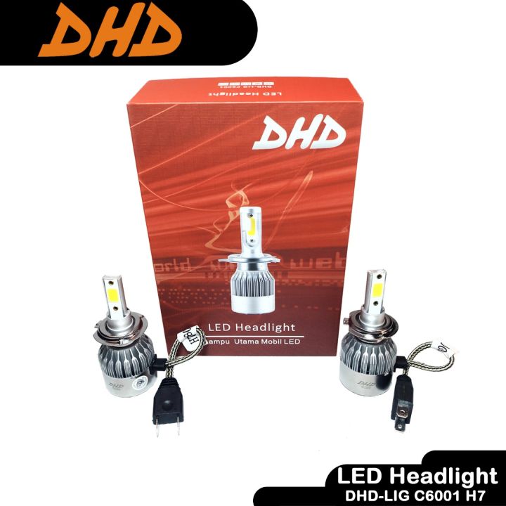 LED Headlight DHD-LIG C6001 H7 | Lazada Indonesia