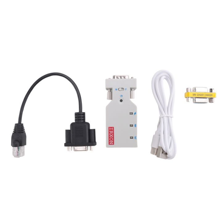 Serial Bluetooth Module Rj45 To Rs232 Line Serial Port Bluetooth Console Line Lazada Singapore