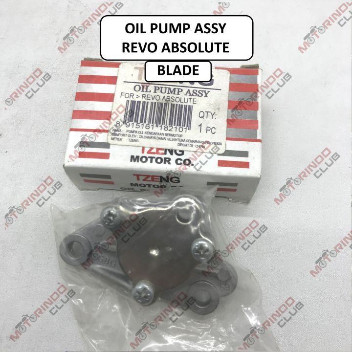 Pompa Oli / Oil Pump Assy REVO ABSOLUTE ; BLADE merek TZENG | Lazada ...