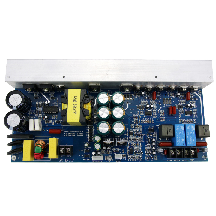 1000W Stereo Two-channel 500W+500W Digital Power Amplifier Board with ...