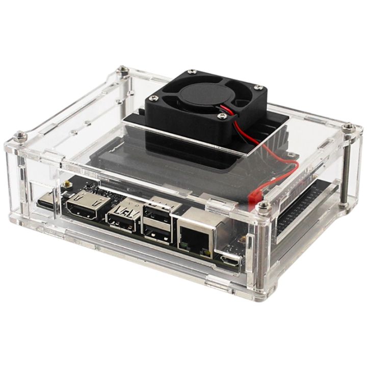 Clear Acrylic Case Kit With Cooling Fan for NVIDIA Jetson Nano Jetson ...
