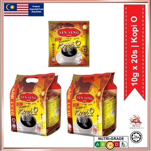 Sin Sing Kopi O Bag Series Coffee O No Sugar No Creamer Traditional ...