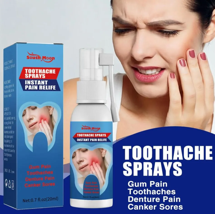 [100% EFFECTIVE ]Toothache Spray Instant Teeth Pain Treatment Liquid ...