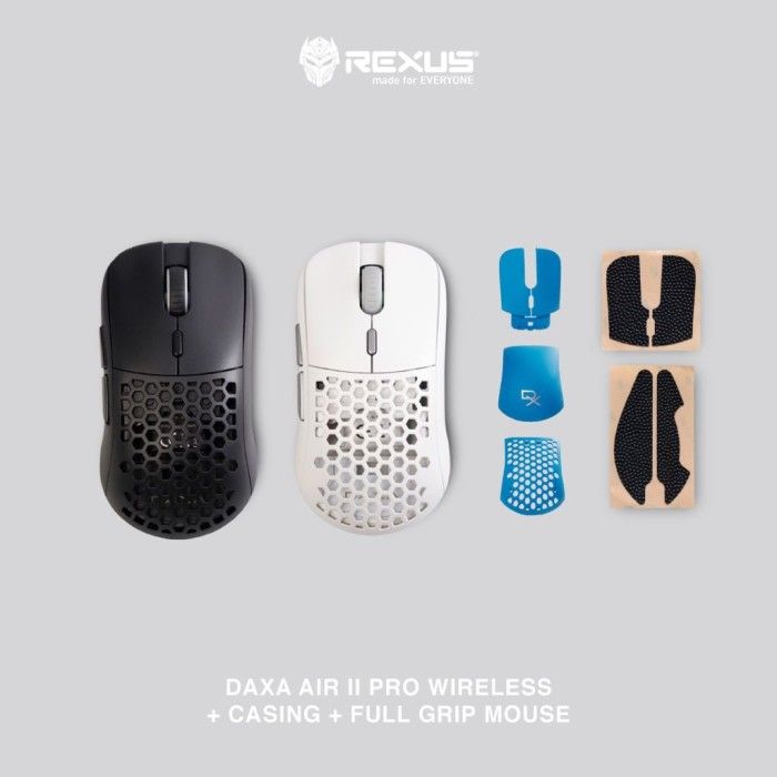 Rexus Daxa Air PRO II Wireless RGB - Ultra Lightweight Gaming Mouse ...